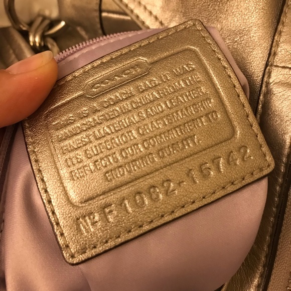 Coach | Bags | Coach Bag Model No F8215742 Champagne 175new | Poshmark